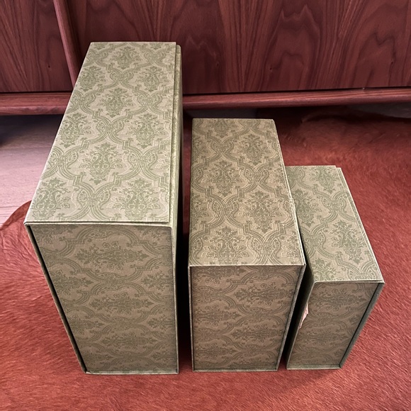 Gucci | Storage & Organization | Gucci Boxes Gifting Storage Three ...